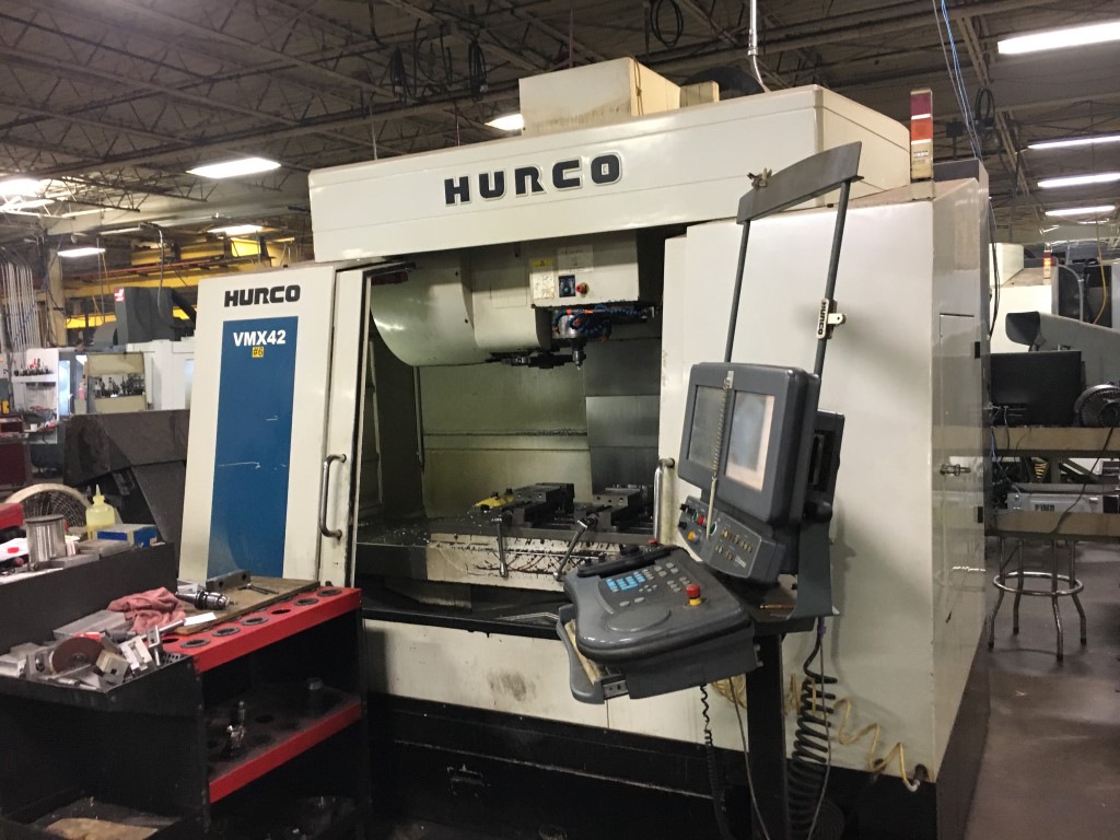 Hurco VMX-42, Machine ID:8089