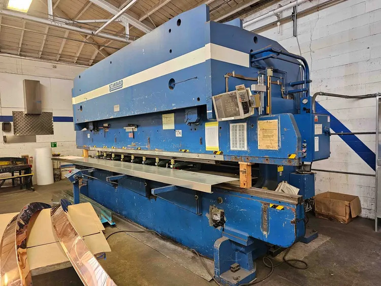 Standard Industrial AB200-16S 200 Ton x 20 Foot Press Brake, Machine ID ...